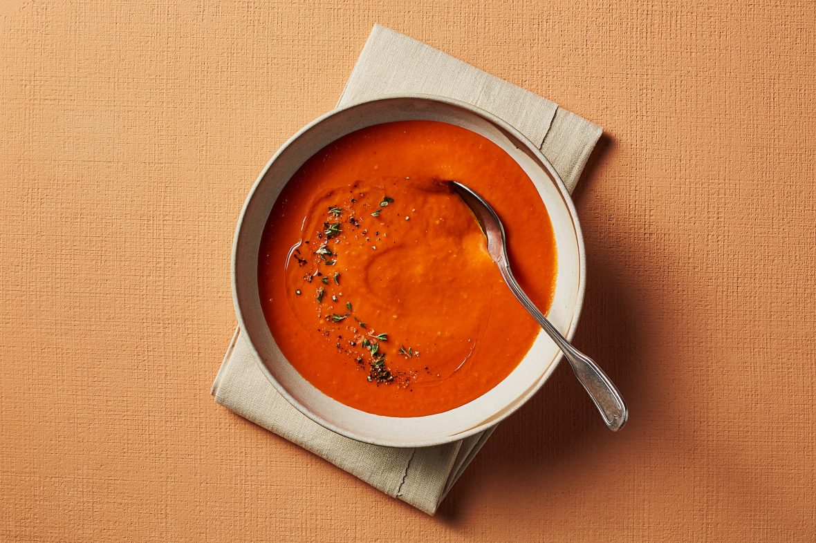 Soupe aux tomates rôties – Tomaté!